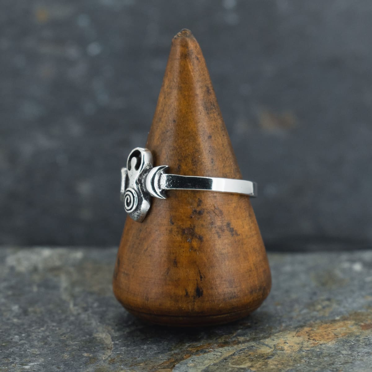 Goddess Moon Ring - Royal Mile Silver