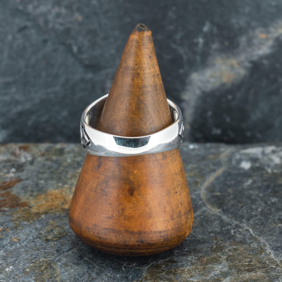 Chunky Triple Spiral Celtic Ring - Royal Mile Silver