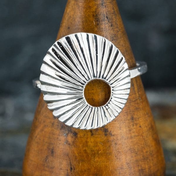 Sterling Silver Fan Ring - Royal Mile Silver
